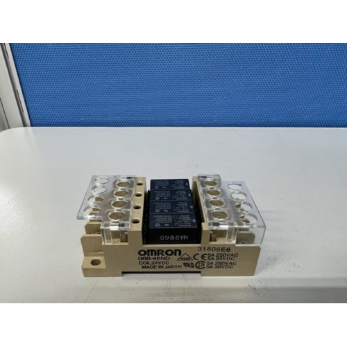 Omron G6B-4BND relay terminal block w/ G6B-1114P relays